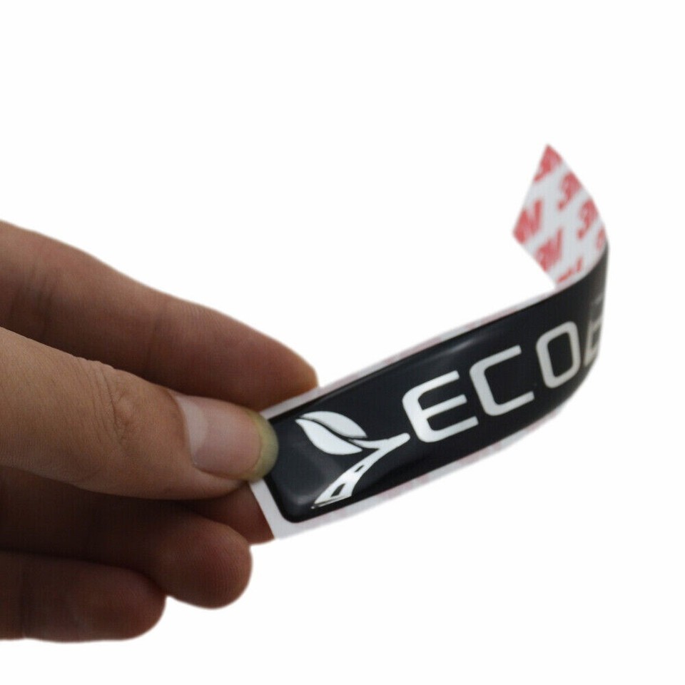 Pair ECOBEAST Ecoboost Fender Badge 3D Emblem Sticker For 2011-2014 ...