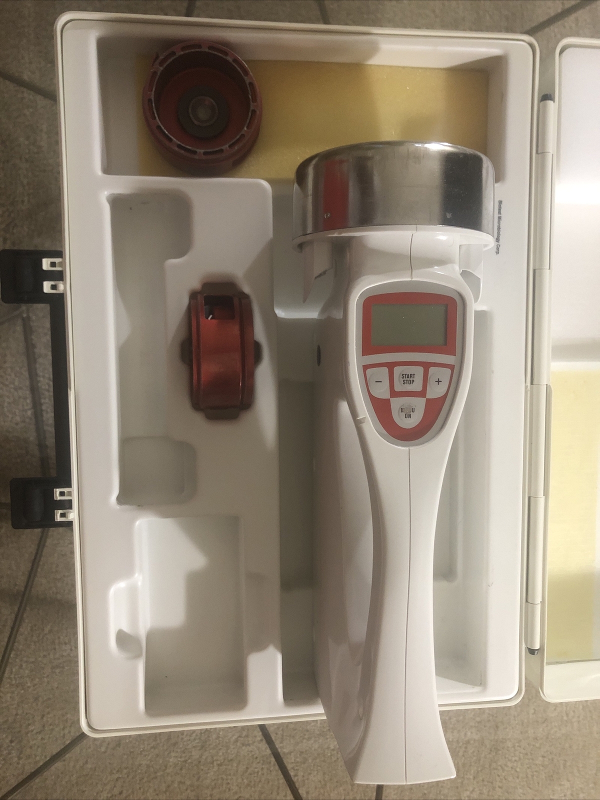 Biotest 940216 Hycon RCS Plus Air Sampler with Case! Gently Used!!! | eBay