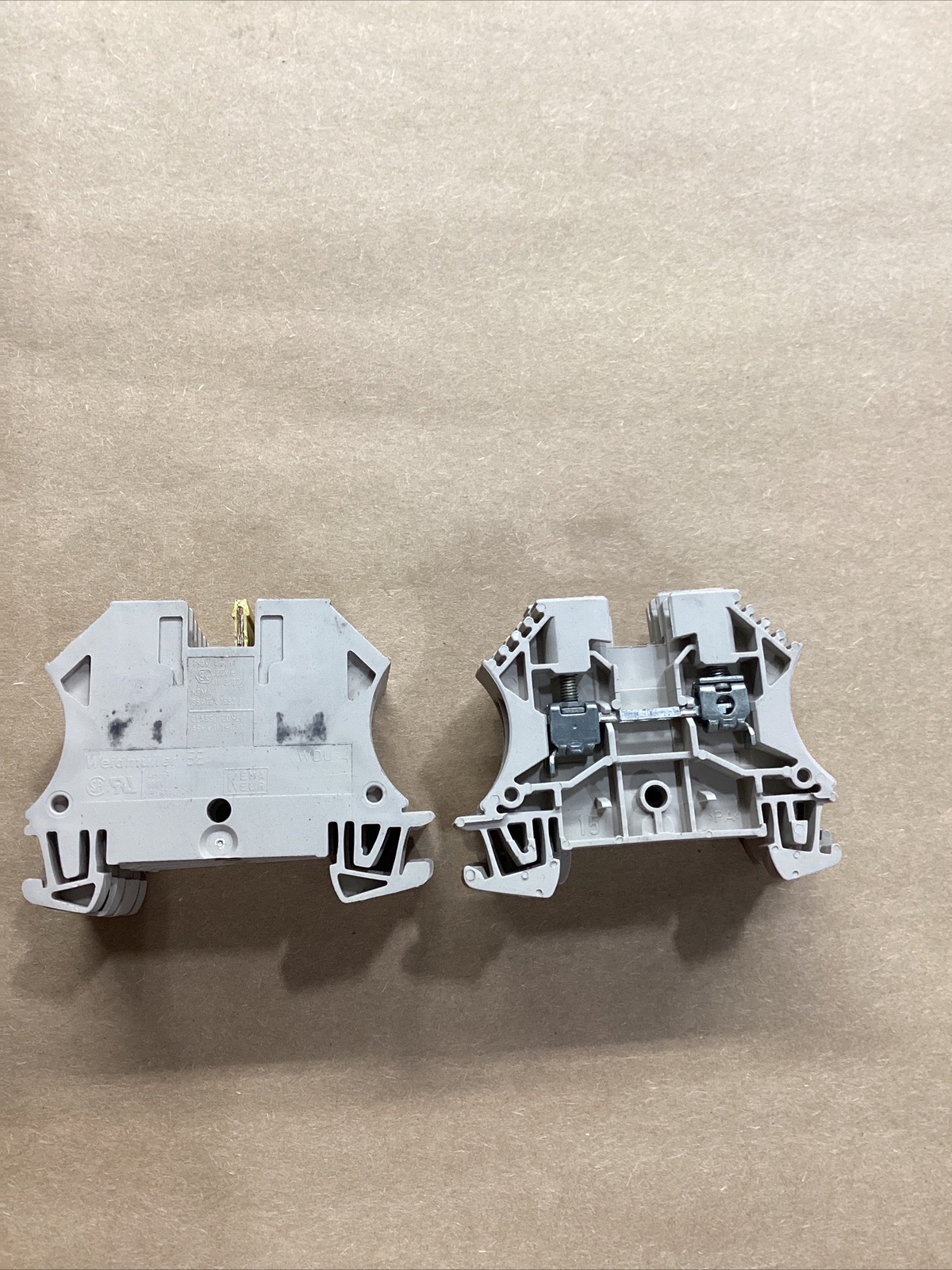 WEIDMULLER WDU 4 TERMINAL BLOCK LOT OF 10 #650I103 | eBay