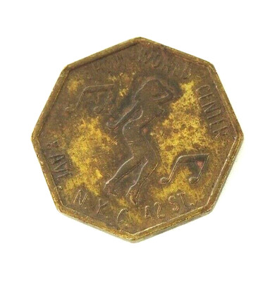 "Show World Center" Dancing Girl Coin / Token | eBay