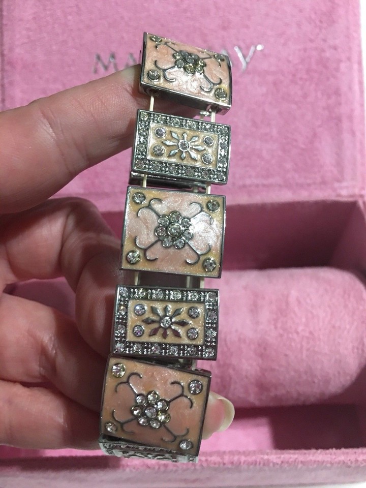 New Vintage Mary Kay Bracelet NWT Jewelry Gift Box Expandable Floral ...