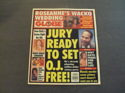 Globe Feb 28 1995 Jury Ready To Set O.J. Free ID:59940 | eBay