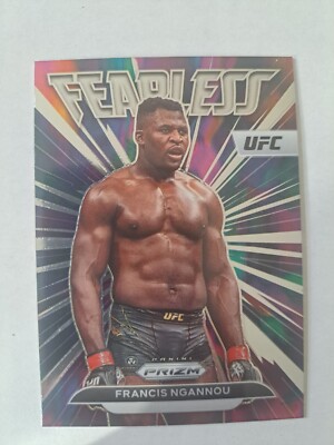 2023 Prizm UFC Fearless #27 Francis Ngannou - Heavyweight | eBay