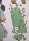Simplicity Pattern 5276 18" Doll Clothes Nightgown PJs Jacket Slip ...