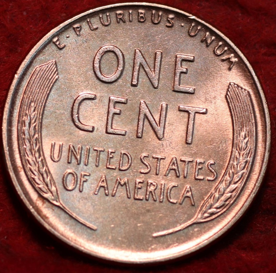 Uncirculated Red 1948 Philadelphia Mint Copper Lincoln Wheat Cent | eBay