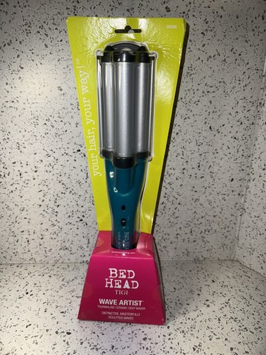 TIGI Bed Head Wave Artist Tourmaline Ceramic Deep Waver - Blue New | eBay