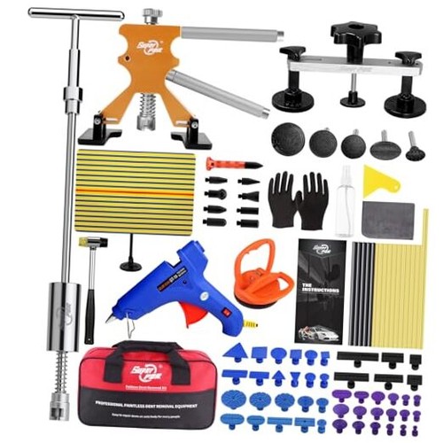 Paintless Dent Repair Kit, Dent Puller Kit for Car Dent Removal ...