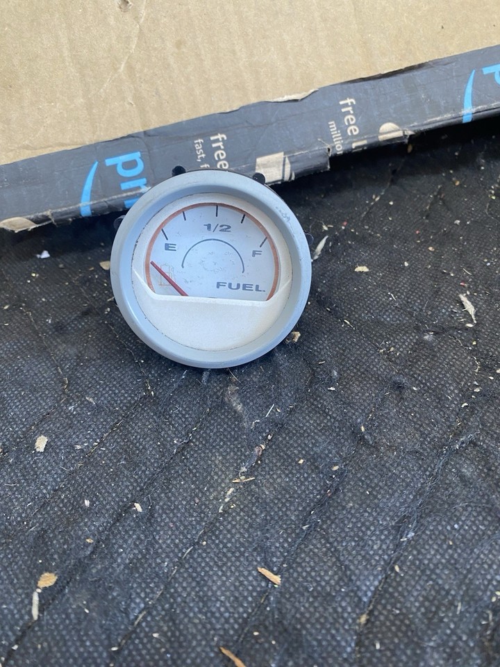 US marine Boat Gauge Set Of 6pcs White Faced Used #6 | eBay