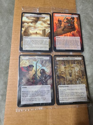 MTG Magic 40 Scheme Card Set Archenemy Duskmourn Commander Sealed Brand ...