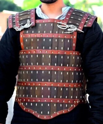 Leather Lamellar Scale Armor, Viking Lamellar Larp & Cosplay ...