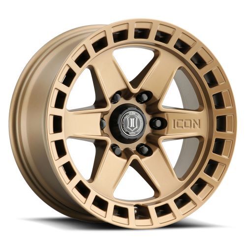 17x8.5 Icon Alloys Raider Satin Brass Wheel 6x135 (6mm) | eBay