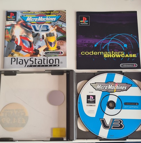 Micro Machines V3 PS1 PlayStation 1 Game Vintage Racing UK PAL | eBay