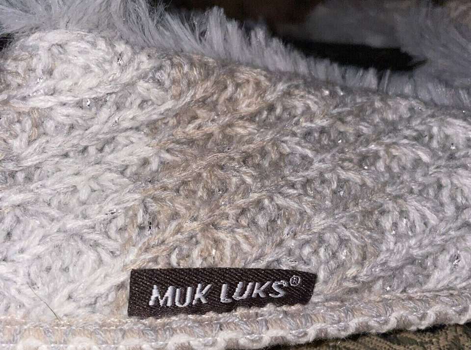Muk Luk Chiara Womens slippers Fairy Dust X-Large 11-12 NWOB | eBay