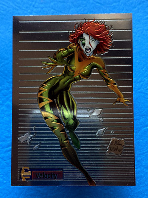1995 Topps All-Chromium Cyber Force Velocity #45 | eBay