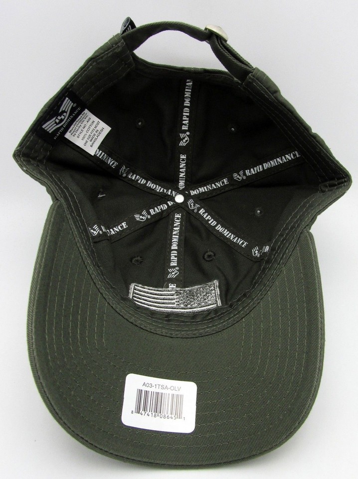 US Flag Hat Cap USA American Military Tactical Operator Adjustable OSFM ...