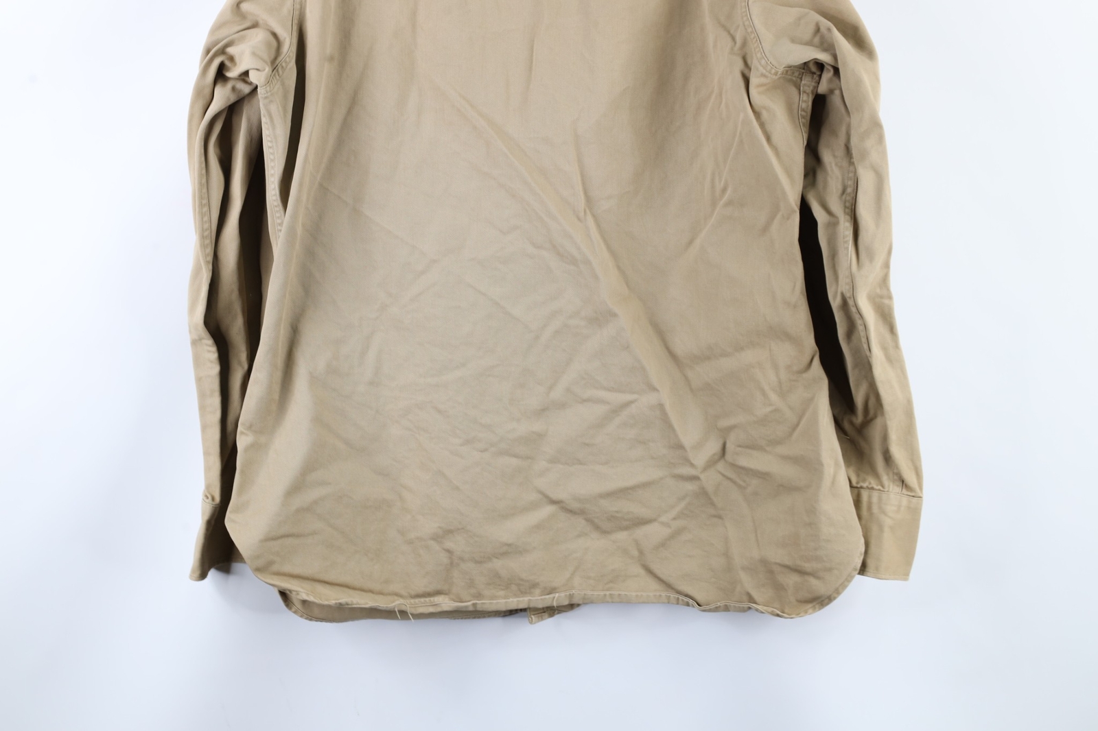 Vtg 60s Vietnam Era Mens 16 35 US Army Material Comma… - Gem