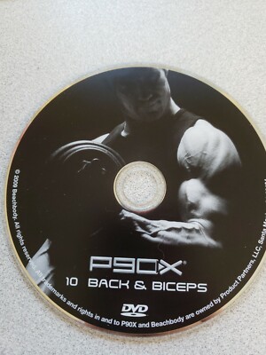 P90X Back & Biceps Disc 10 Replacement Disc DVD | eBay