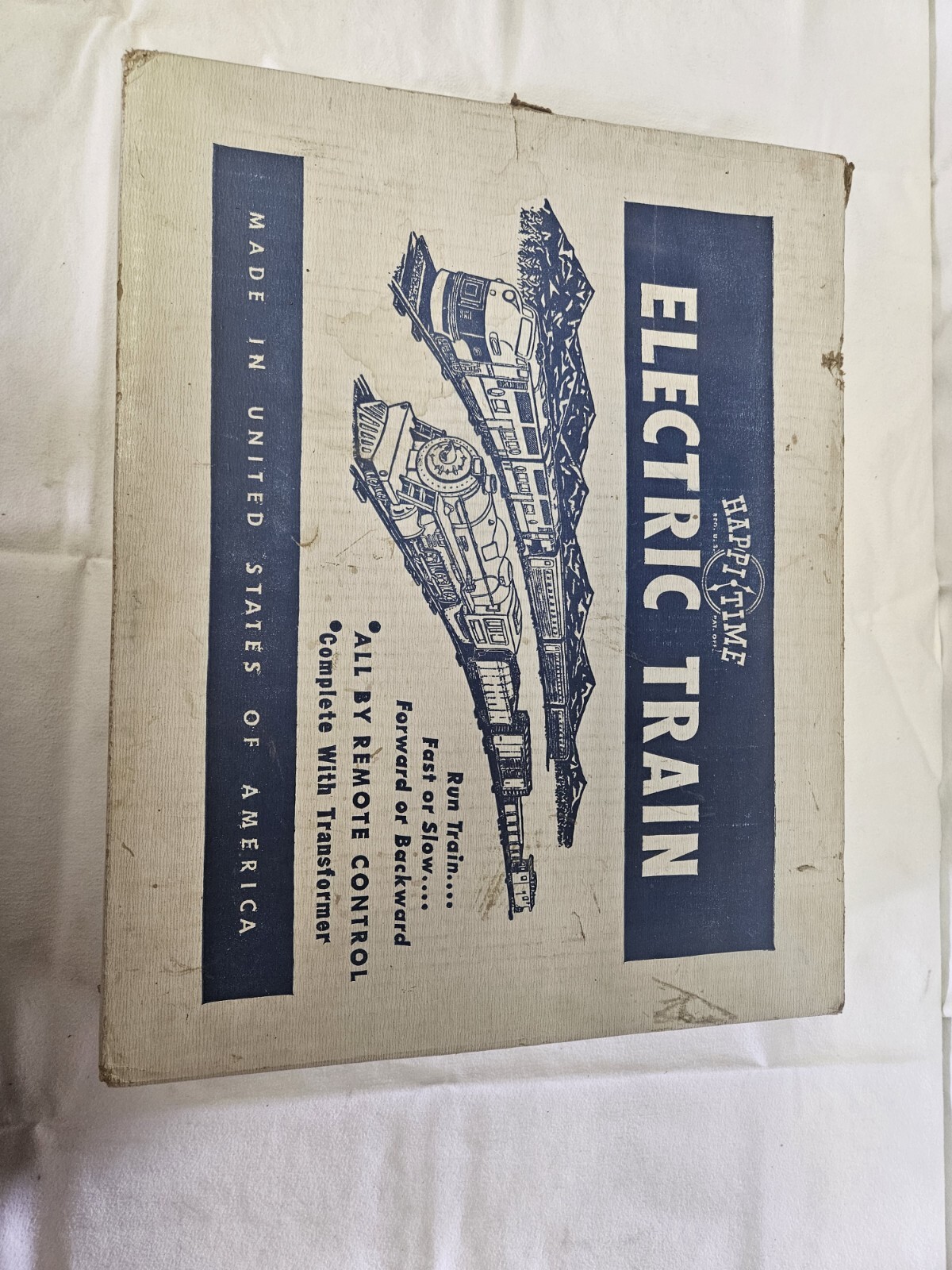 Happy Time Vintage Electric Train Set | eBay