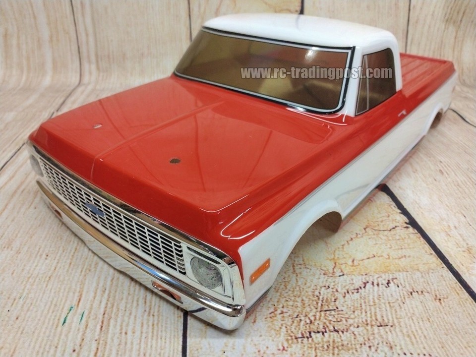 72 Chevy C10 Custom Painted RC Car Body 1/10 OnRoad Vaterra/Losi V100/4 ...