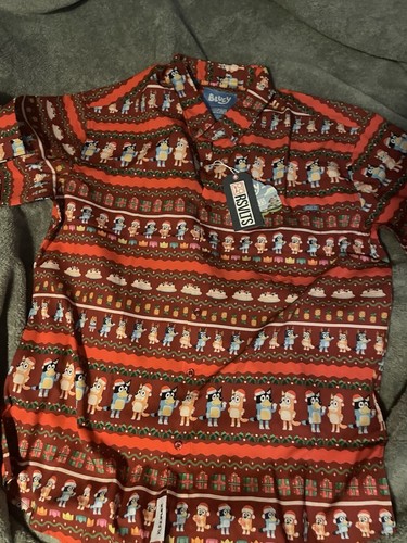 Rsvlts Bluey Here’s To Bartleby Extra Large Christmas | eBay