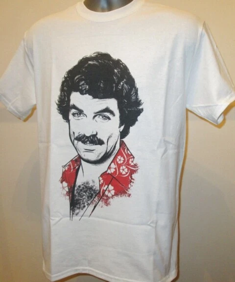Magnum PI Retro 80s Aesthetic Design Tom Selleck T-Shirt