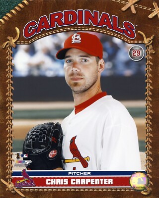 Chris Carpenter Photo File St Louis Cardinals 2007 Studio 8x10 Photo | eBay