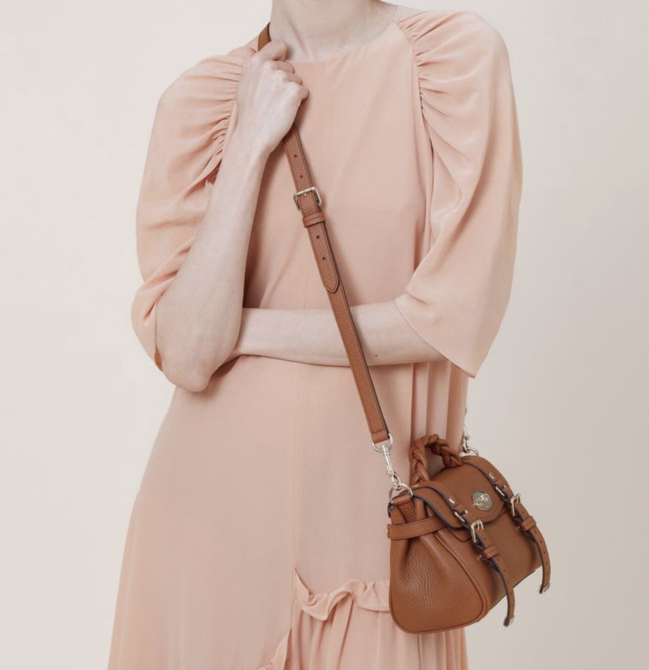 Mulberry Mini Alexa Heavy Grain - Chestnut - Includes all accessories ...