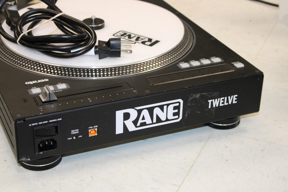 Rane Twelve DJ Serato Control System SINGLE USB Rane TWELVE Turntable ...