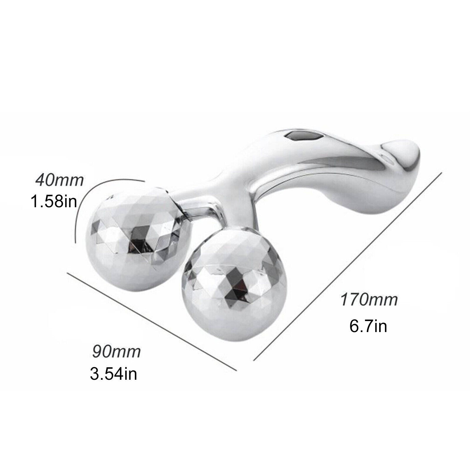 3D Roller Face Massager Face Lift Tool Firming Beauty Massage Body Face ...