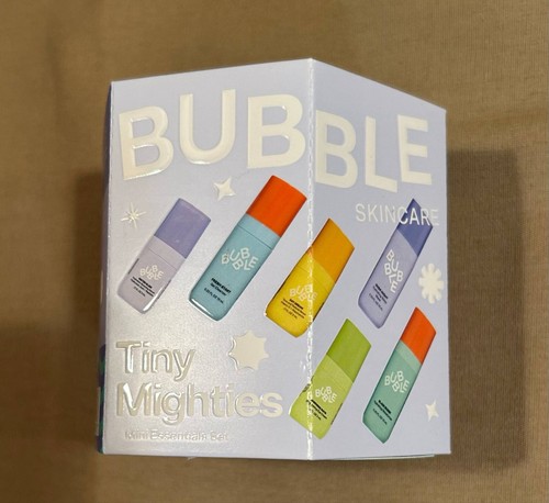 Bubble Tiny Mighties Mini Essentials Skincare Holiday Gift Set 6 Pieces ...