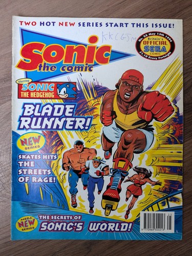 Sonic the Comic #25 - HTF Fleetway UK Series - Metal Sonic / Metallix ...