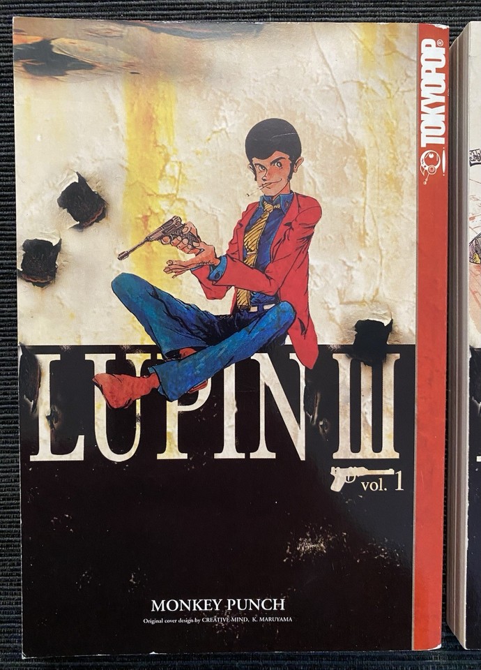 Lupin III (Lupin the Third) Monkey Punch TOKYOPOP - Volume 1 & 2 - Like ...