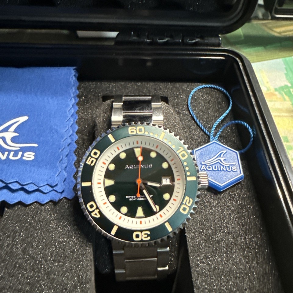 Men's Aquinus Immersius Diver Watch - Automatic/ Limited Ed./Swiss | eBay