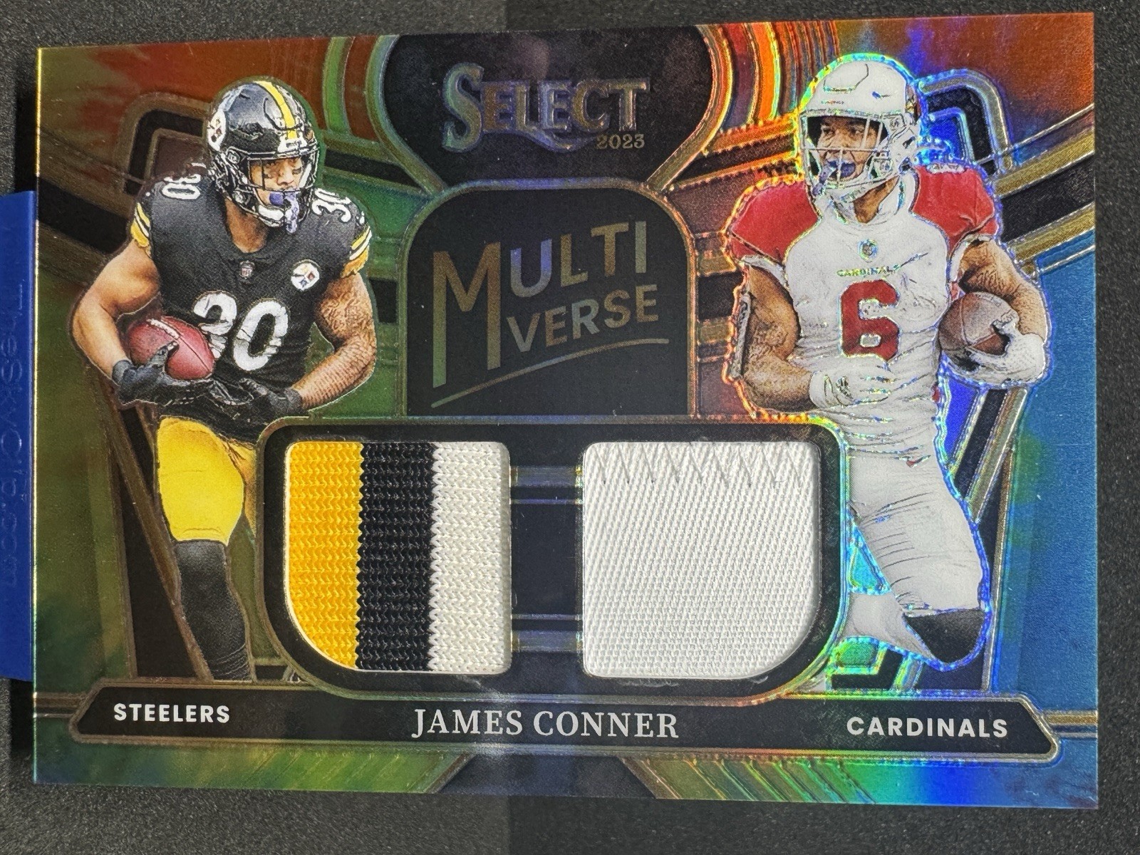 2023 Panini Select - Multiverse James Conner #MU-JCO Tie-Dye Prizm /25 ...