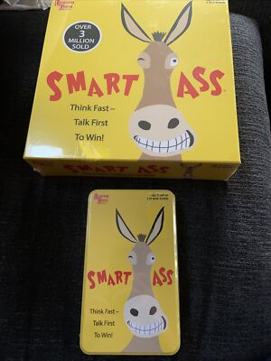 University Games Smart Ass - The Ultimate Trivia Board Game NEWw/x ...