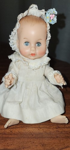 Vintage 1960s Effanbee Baby Doll Sleep Eyes 8" | eBay