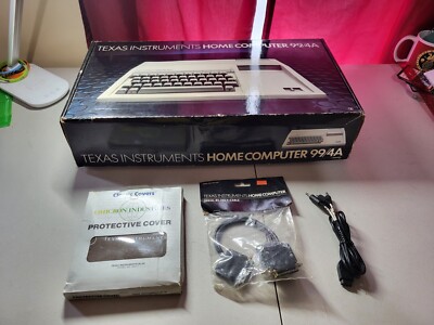 NOS Vintage Texas Instruments TI99/4A Home Computer, New Old Stock Open ...