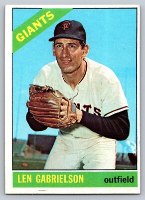 1966 Topps Len Gabrielson Giants #395 | eBay