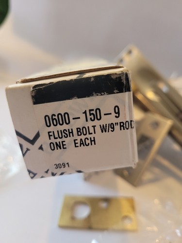 Baldwin 0600-150-9 Flush Bolt with 9 inch Rod | eBay