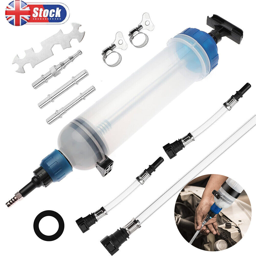 1.5L Oil Pump Suction Vacuum Transfer Hand Syringe Gun Gearbox ...