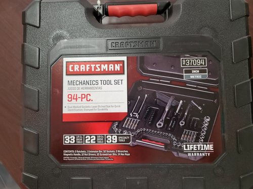 Craftsman USA 94 Pc Mechanics Tool Set , Vintage | eBay