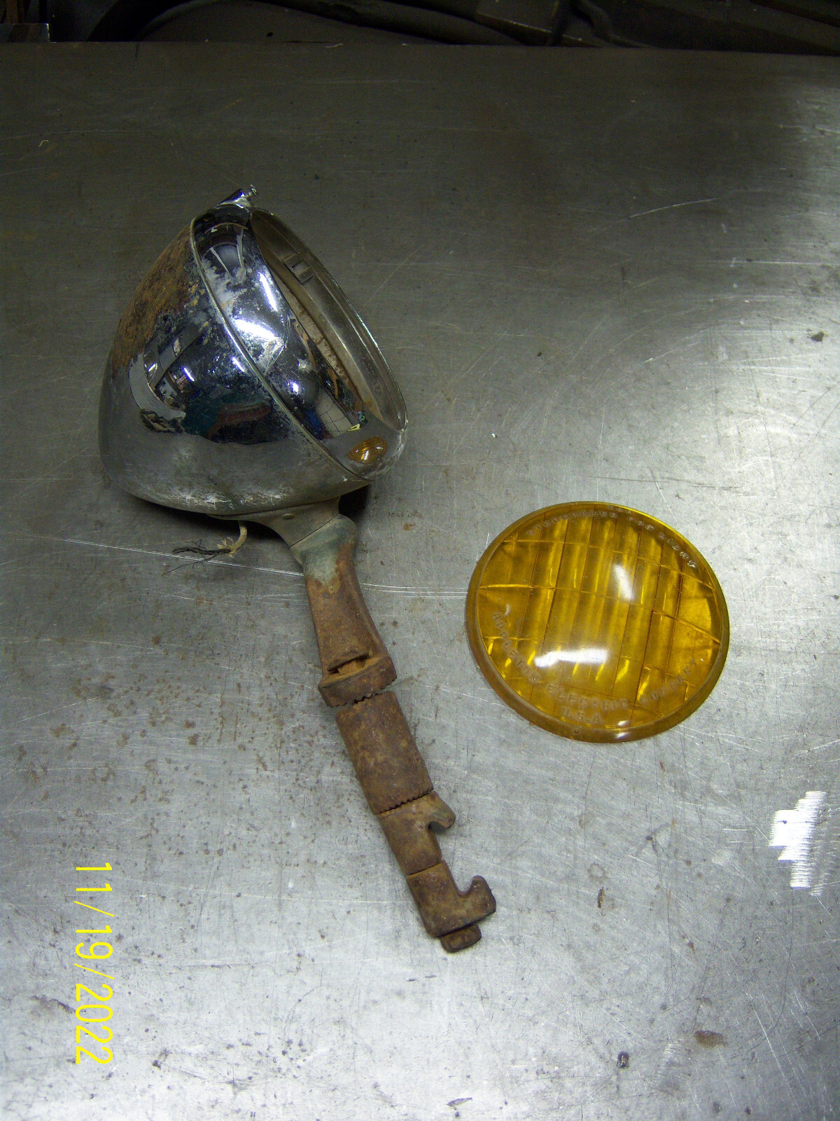 Appleton Fog Light Studebaker Accessory Driving Light Spot 1930s 40s ...