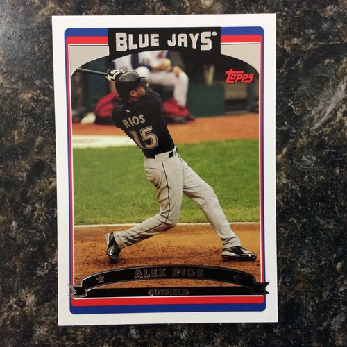 2006 Topps #577 Alex Rios Toronto Blue Jays | eBay