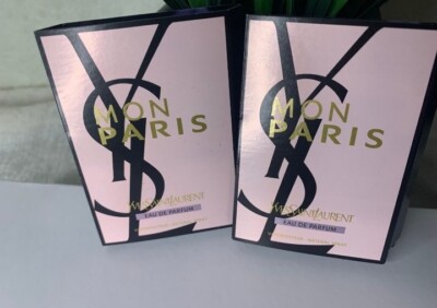2 x YSL MON PARIS SAMPLE .04fl oz | eBay