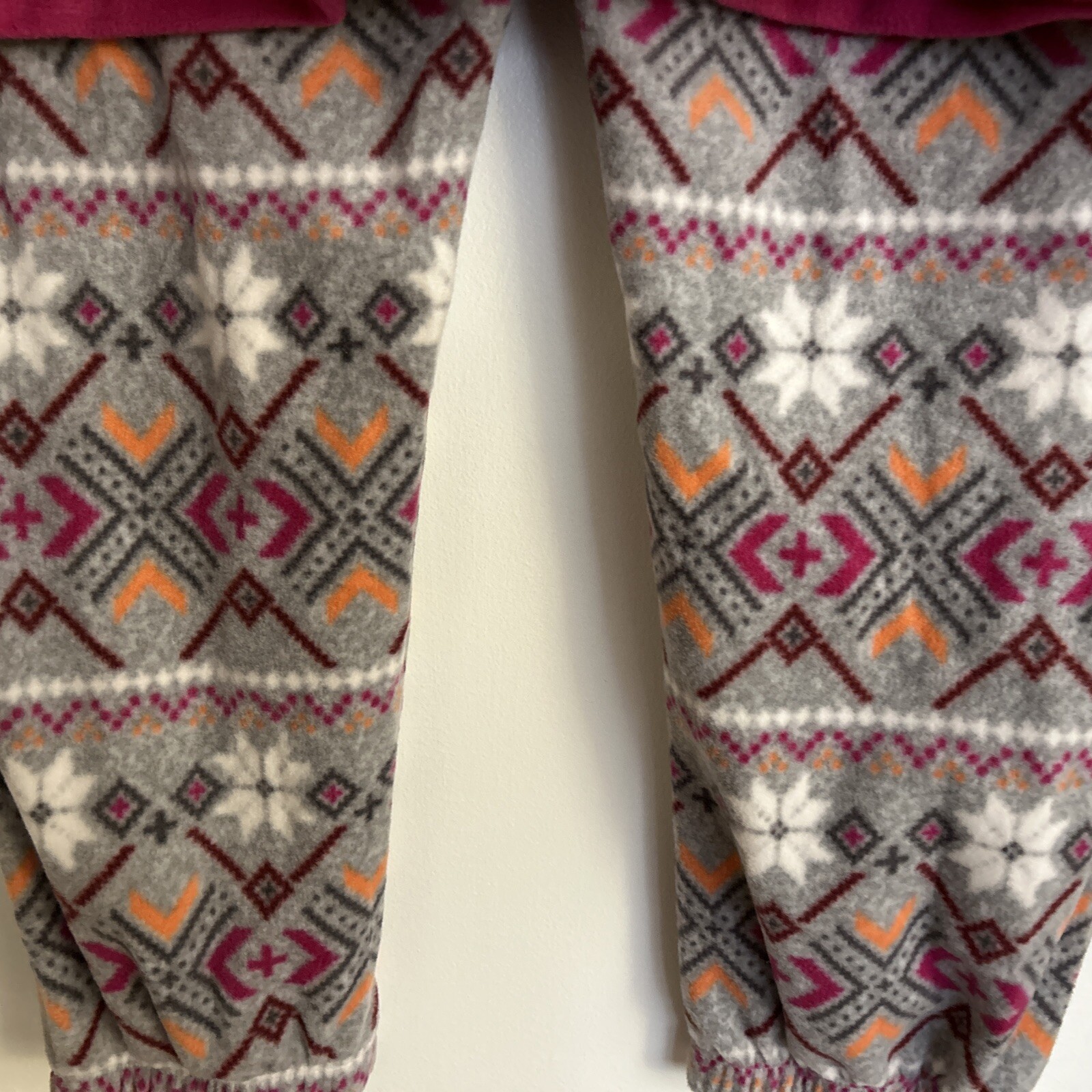 NEW! Cuddl Duds Womans 3 Pc Fleece PJ Set w/Headband ~ XXL~pink / Gray ...