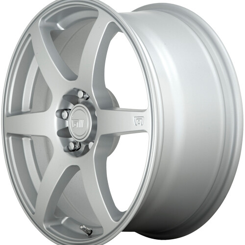 (Set of 4) Motegi MR143 CS6 16x7 4x100/4x4.5" +40mm Silver Wheels Rims ...