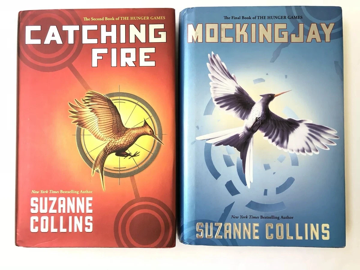 Catching Fire Book Spine