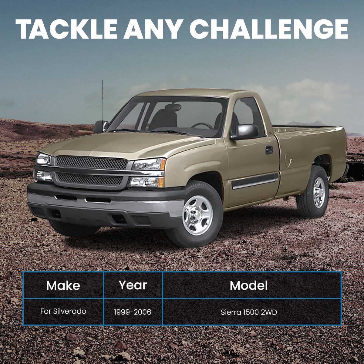 2003 Chevy Silverado Leveling 2003 Chevrolet Silverado 2500 HD 16x10