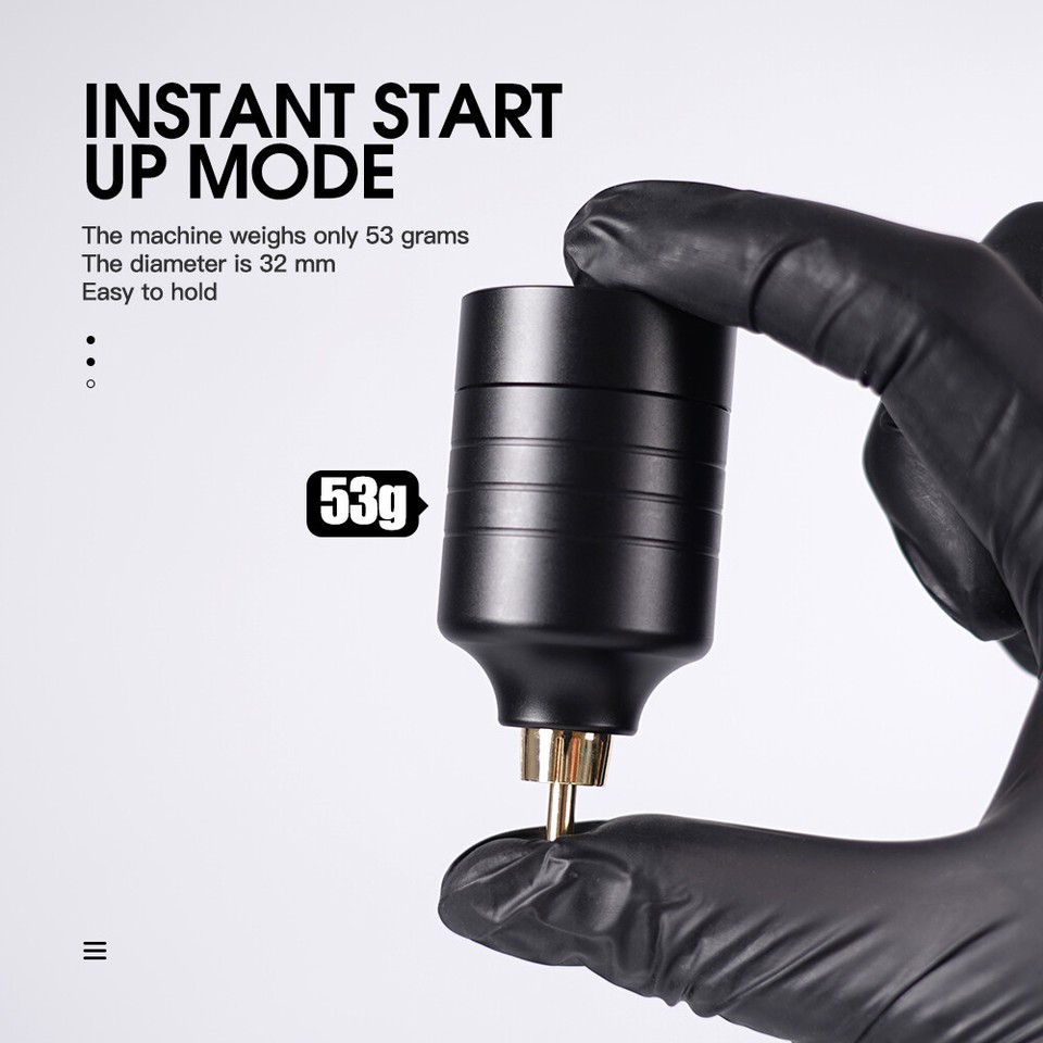 Mast Tour Y23 Tattoo 6 Strokes Wireless Rotary Pen Machine Needles ...