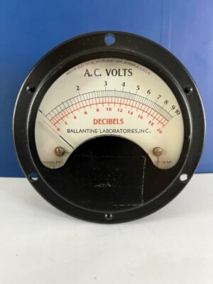 Panel Meters - Vintage Weston Model